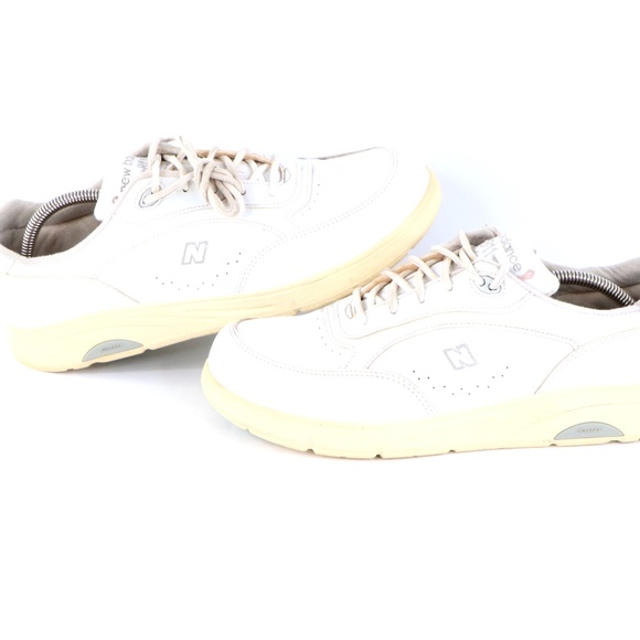 New Balance | Shoes | Vintage 9s New Balance 81 Leather Sneakers White ...